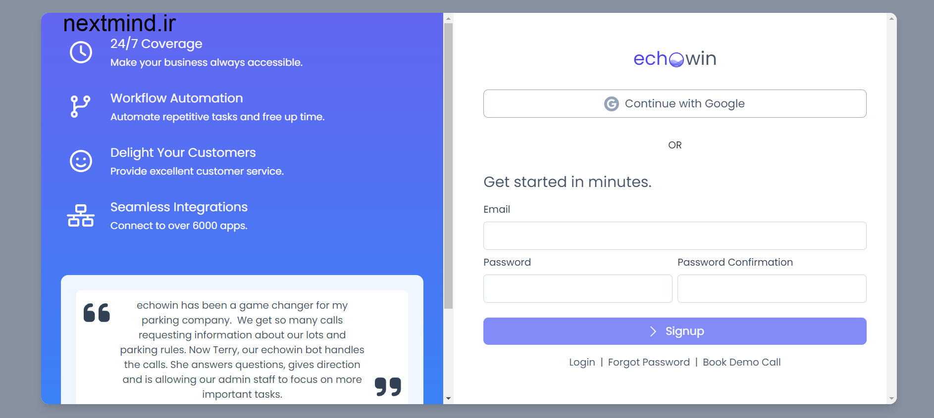 معرفی هوش مصنوعی Echowin AI | نکست مایند