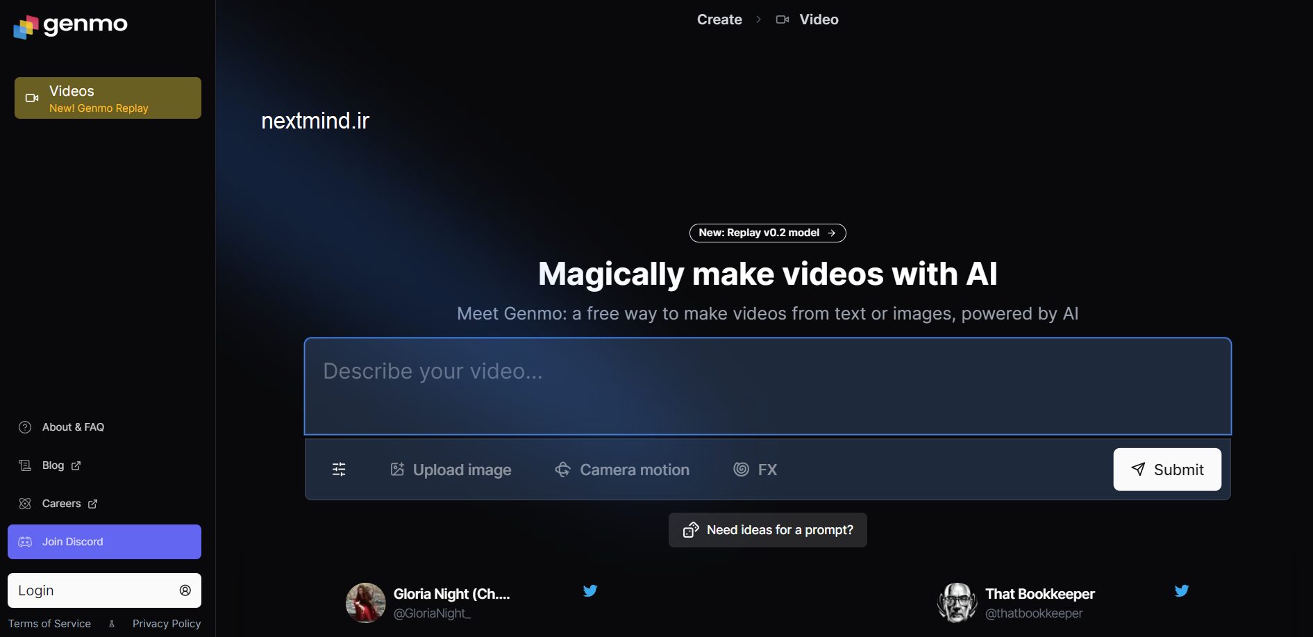 معرفی هوش مصنوعی Genmo.ai | نکست مایند