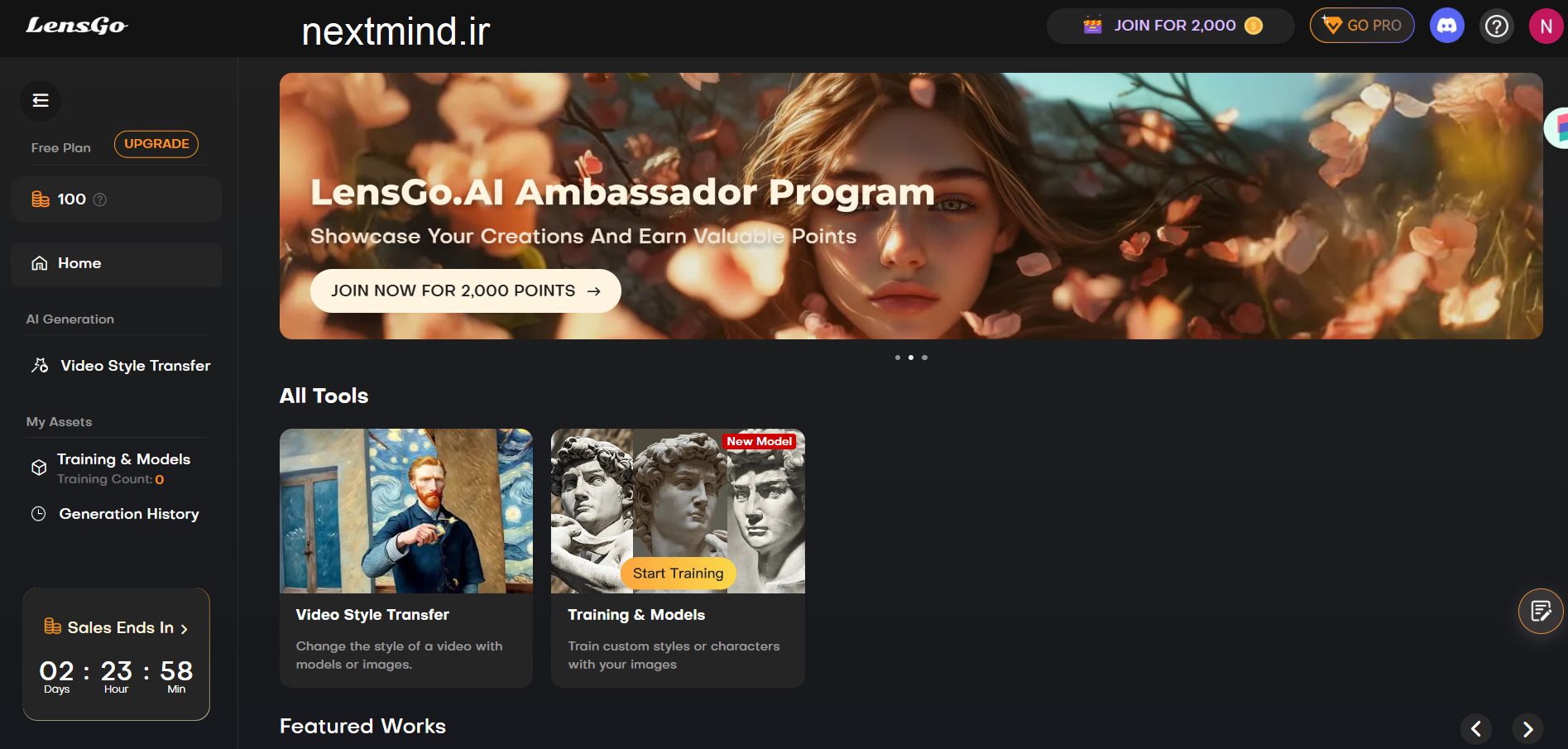 معرفی هوش مصنوعی Lensgo | نکست مایند